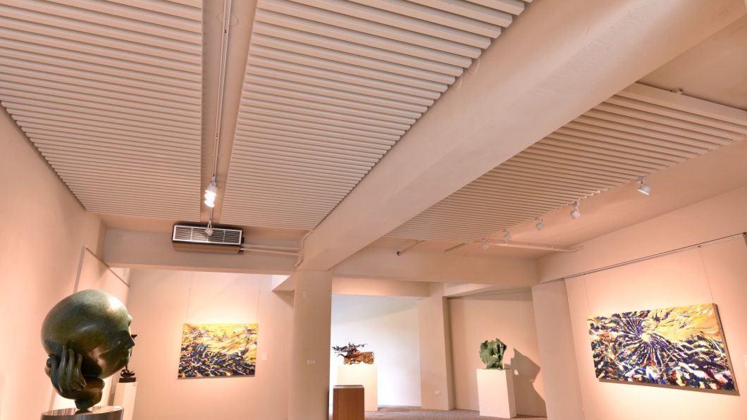 Silk Metal Acoustic Aluminum Baffle | Material LogIQ