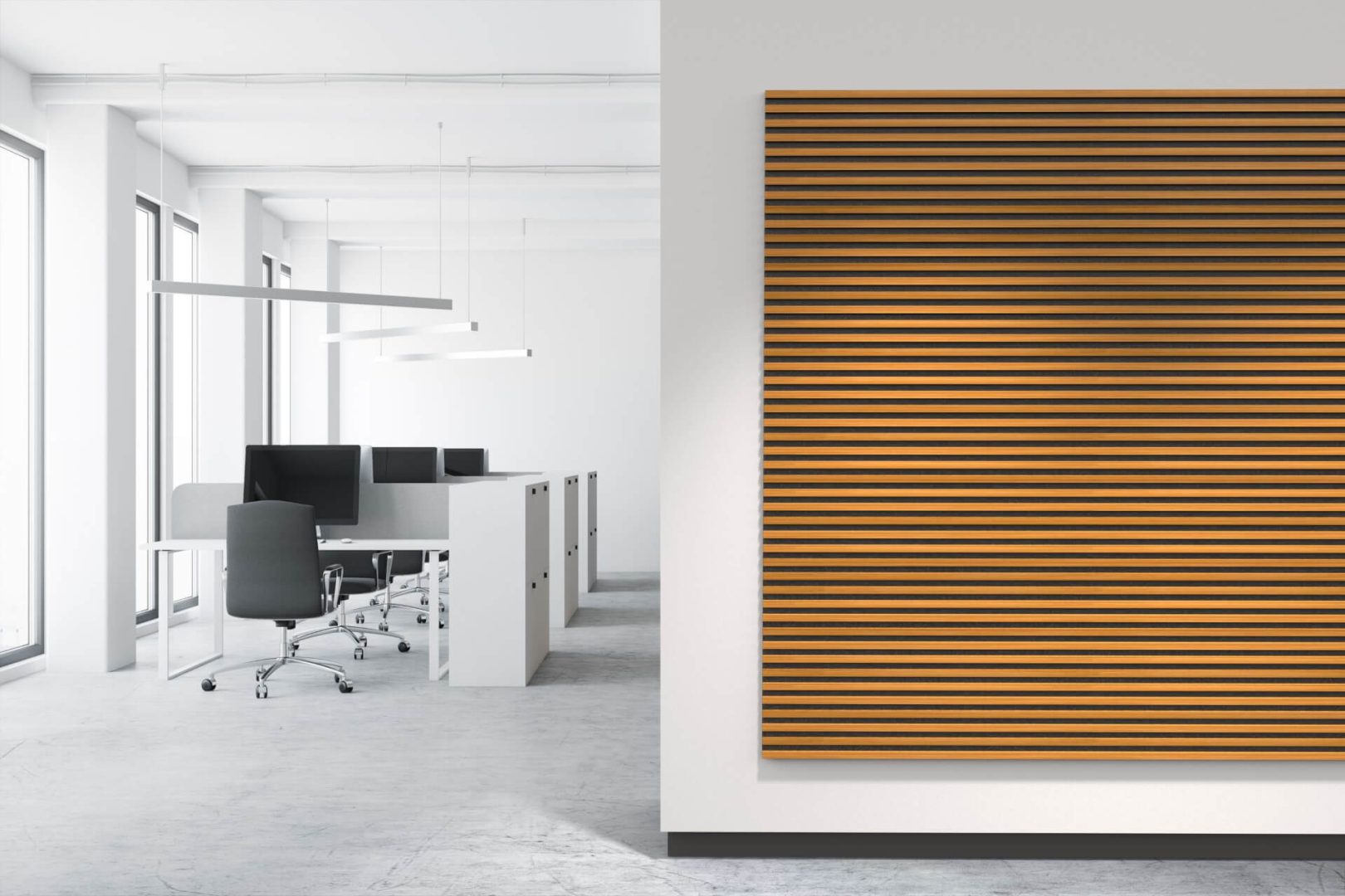 Wood Slat Panels Material Logiq