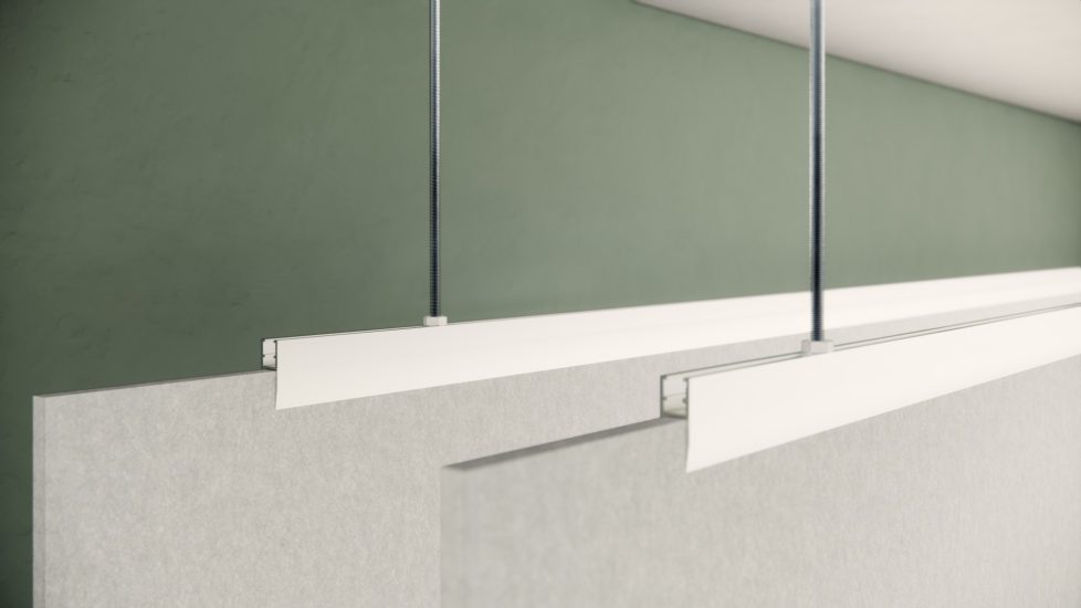 Blade: PET Felt Acoustic Baffles | Material LogIQ